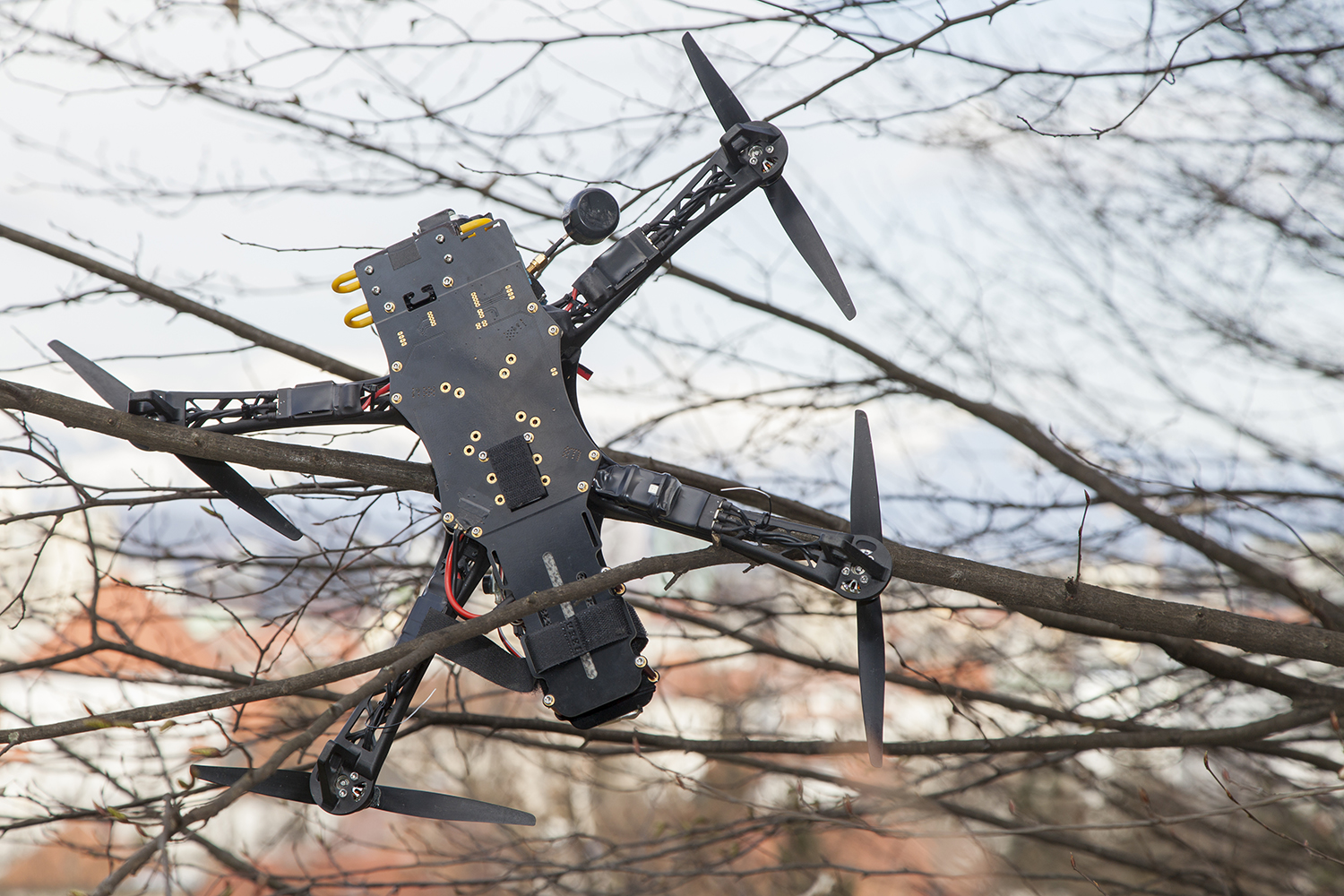 How to Get a Drone Out of a Tree: the Best Way to Get a Sticking Drone