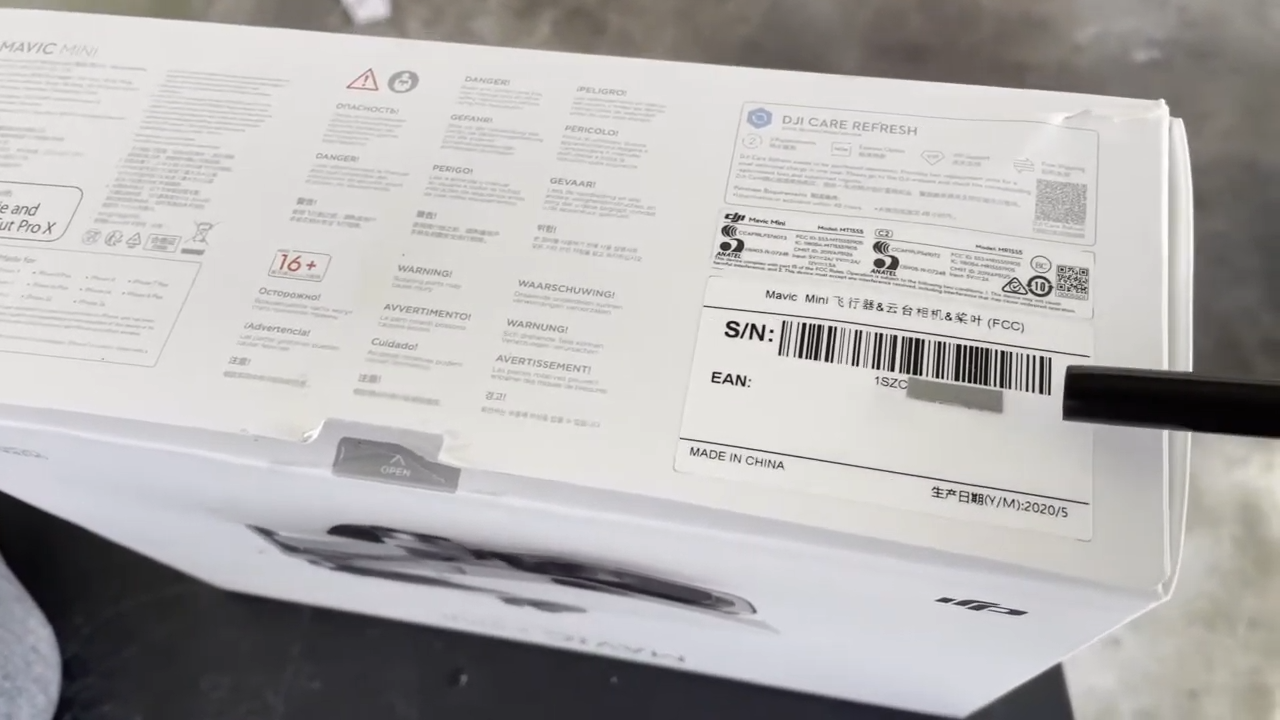 What is the DJI Serial Number Location on Mavic, Mini, Pro, Imspire ...